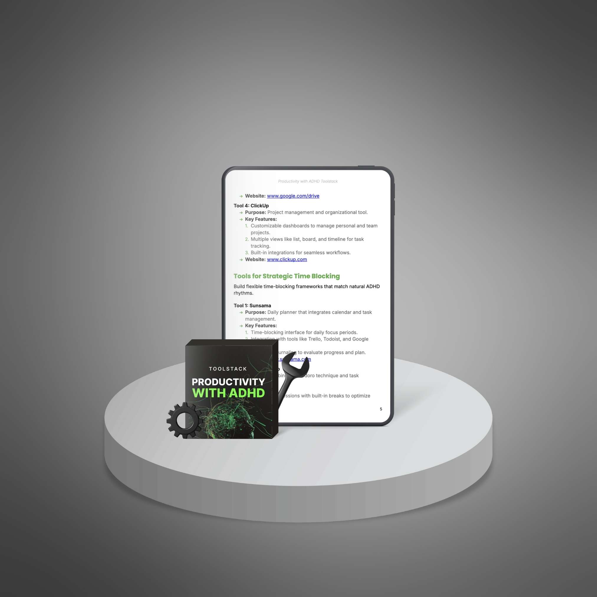 Productivity with ADHD - Toolstack | Entrepedia