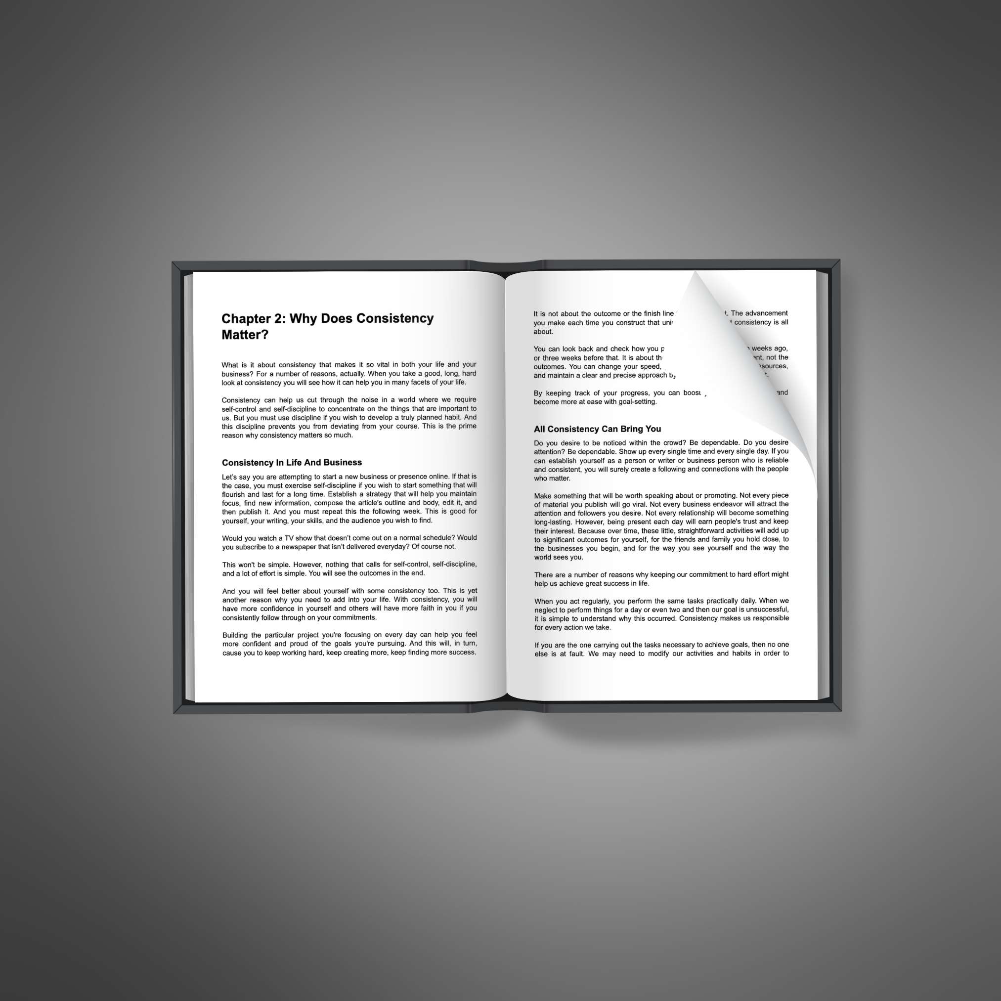 The Art Of Consistency | Entrepedia