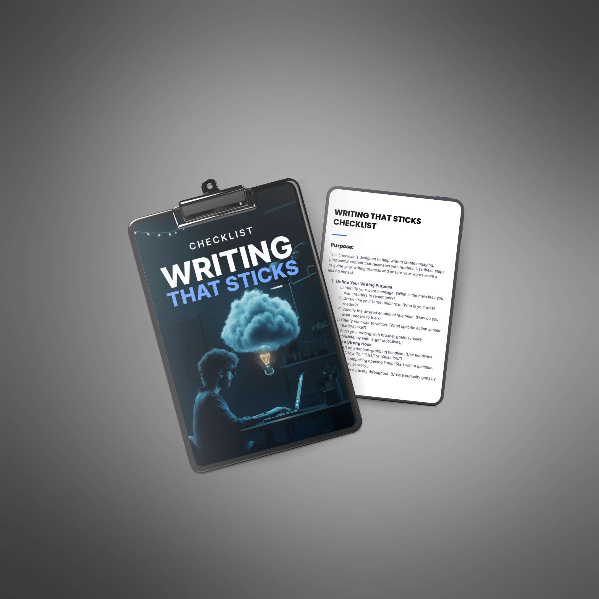 Writing That Sticks - Checklist | Entrepedia