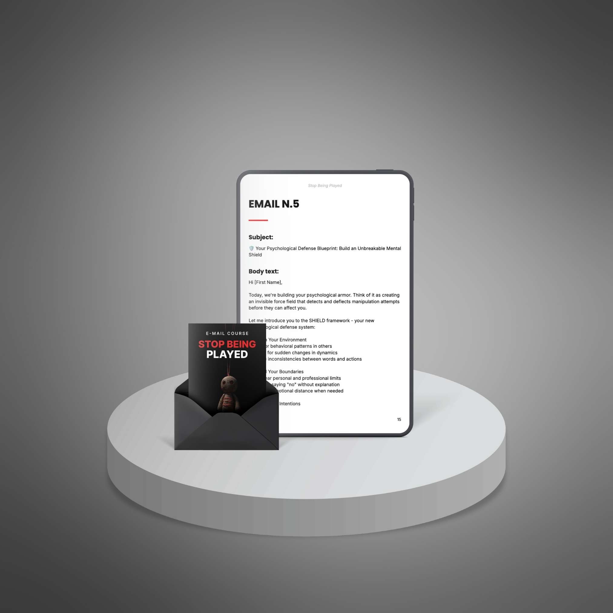 Stop Being Played | Entrepedia